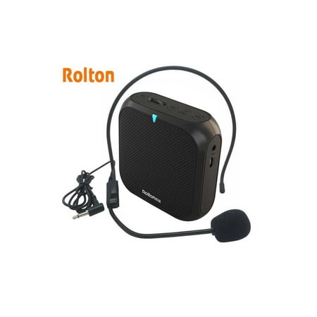 Rolton K400 Portable Voice Amplifier Megaphone Booster with Wired Microphone Loudspeaker Speaker ...