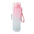 27oz Water Bottle, with Tea Partition, Chug Lid and Handle - Frosted ...