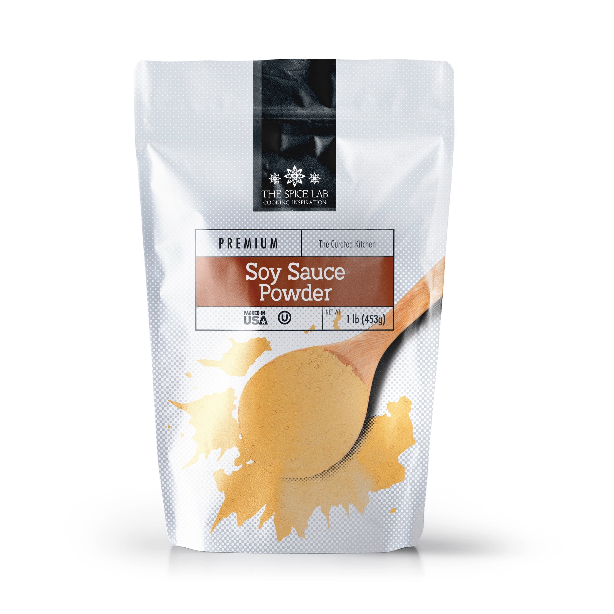 The Spice Labs Dehydrated Soy Sauce Powder - 1 Pound Bag - Made from ...
