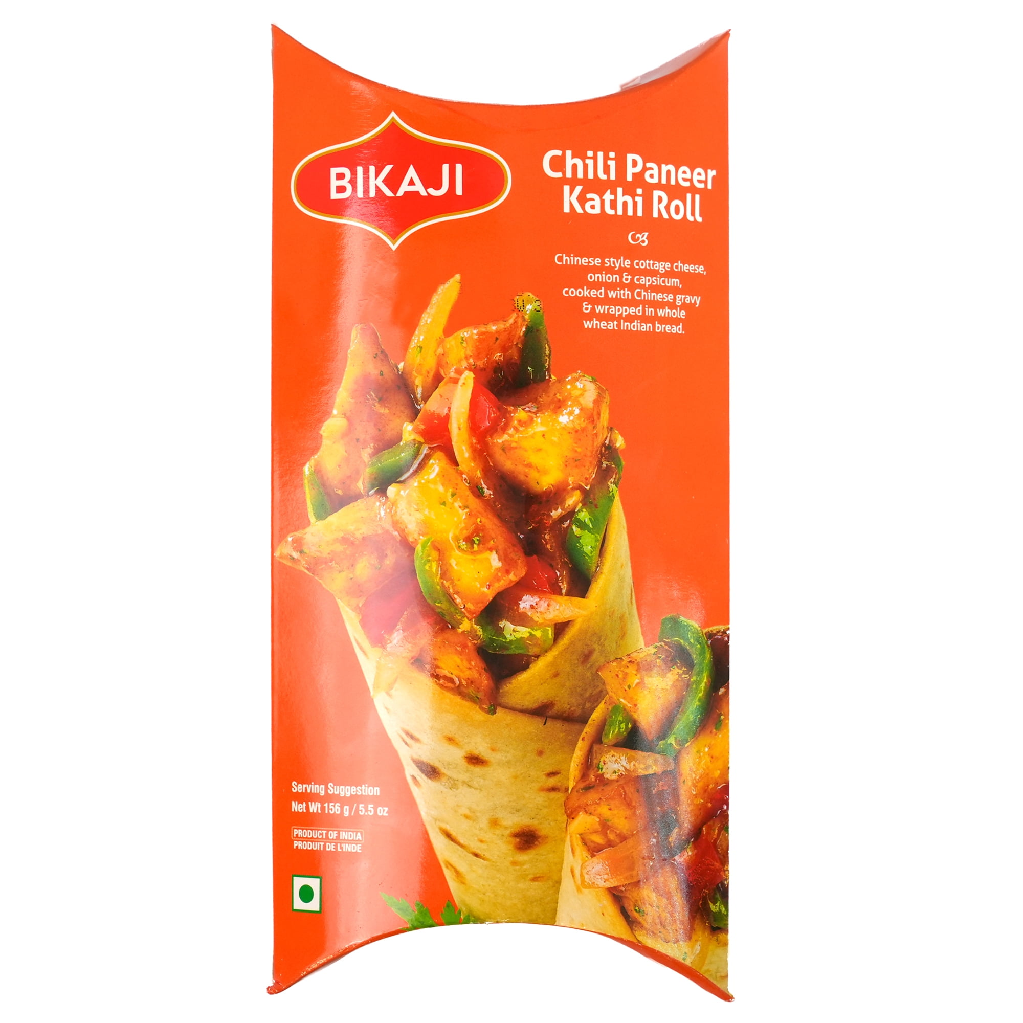 Click here for Bikaji Frozen Chili Paneer Kathi Roll  156g Regula... prices