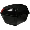 Motorcycle Scooter Trunk Rear Box Tail Luggage Storage Carrier Case w ...