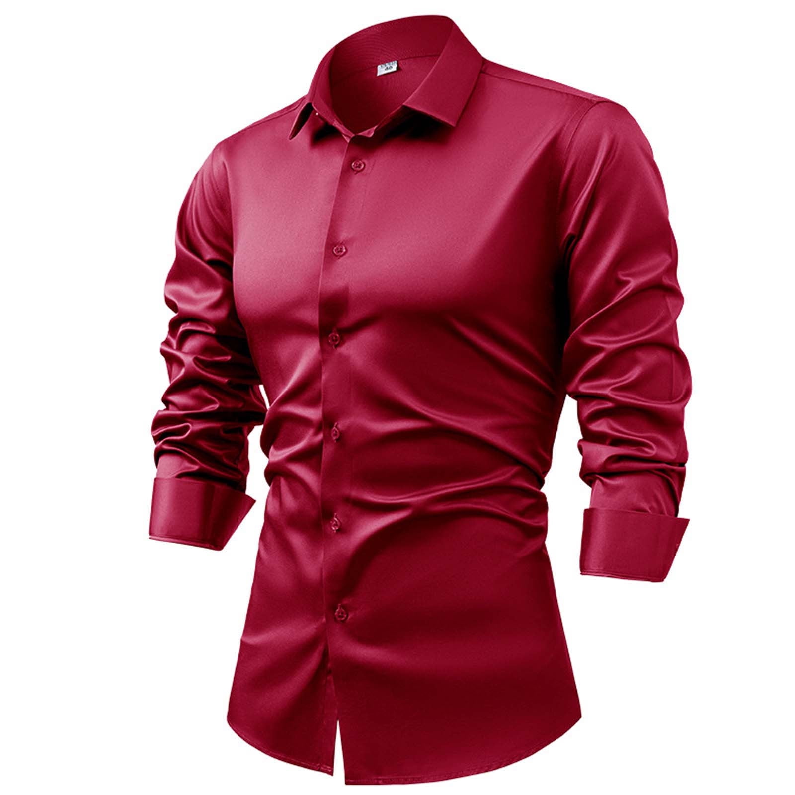 Click here for Dagugfen Mens Dress Shirts Button Up Long Sleeve S... prices