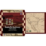 Santa Fe Railway Trains Chess Set, Steam vs Diesel Train Men, Hand ...