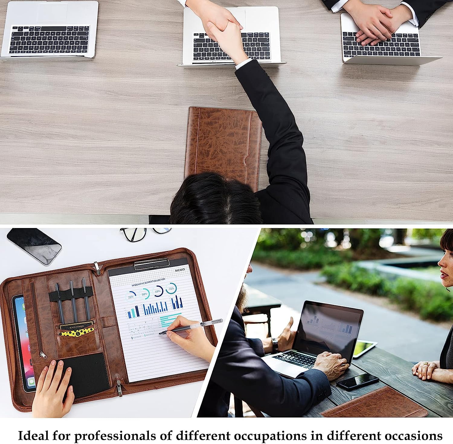 Legal Pad Portfolio ProCase Portfolio Business Padfolio Folder With ...