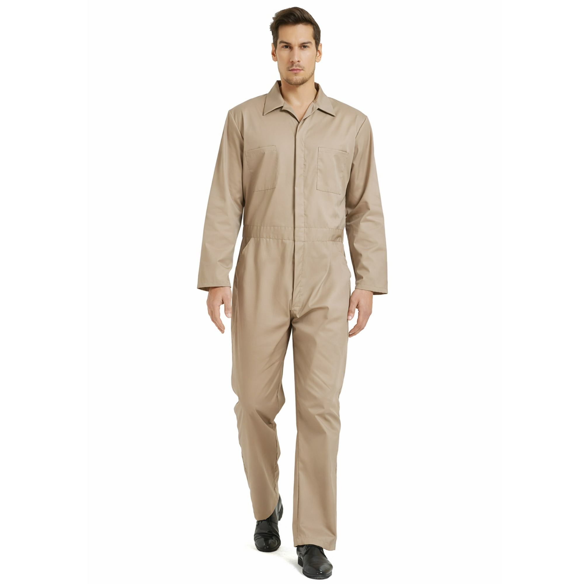 Click here for Toptie Mens Long Sleeve Coverall  Action Back Cove... prices