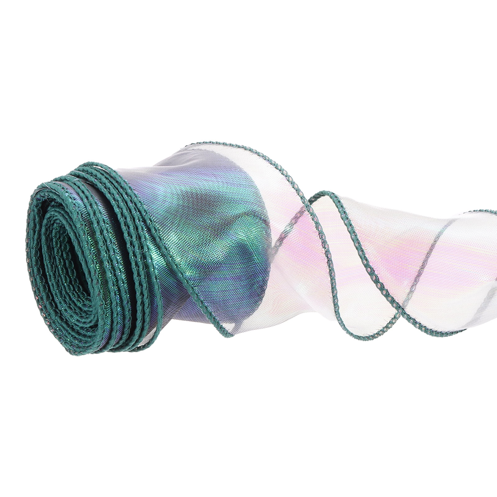 Click here for Unique Bargains Iridescent Organza Ribbon Sheer Wi... prices