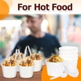 RIKICACA, Styrofoam Cups with Lids and Spoons, 4 oz, 300 Pack - Walmart.com