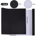 1 Roll 1.1M Self Adhesive Suede Book Covers Notebook Wraps Black 420x0 ...
