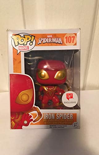 Spider-Man Funko POP! Marvel Iron Spider Vinyl Bobble Head - Walmart.com
