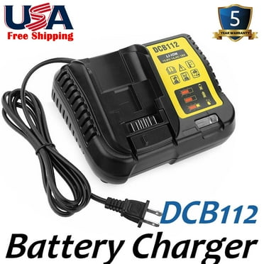 DeWALT Max 12V / 20V Lithium-Ion Battery Charger DCB112 - Walmart.com