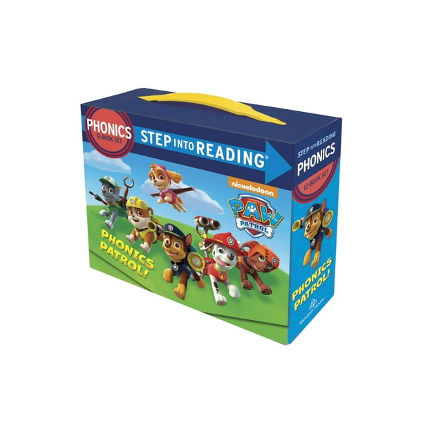 Step Into Reading: Paw Patrol Phonics Box Set (Paw Patrol) : 12 Step ...