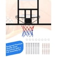 "MaxKare 44"" Wall-Mount Basketball Backboard & Rim Combo, Indoor ...