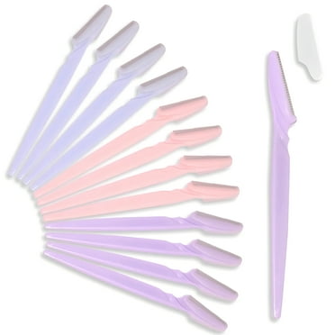 Kitsch Pro Dermaplaning Tool Set - Eyebrow and Face Razor - 12 Pack ...