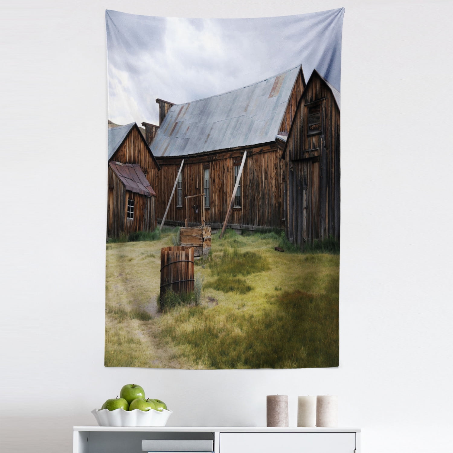 United States Tapestry, California Old Barn of a Country House American ...