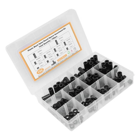 Nylon Spacers Assortment, Non Conductive Screws Hardware Spacers Reduce ...