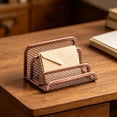 Mesh Desk File Organizer, Multi-Compartment Letter Sorter, Metal Mesh ...