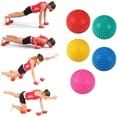 1PCS Hedgehog Balance Pods, Pimples Pilates Ball, Half Spiky Fitness ...