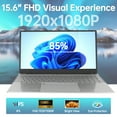15.6 inch Laptops, Windows 11 Student Laptop Computer with 12GB RAM ...