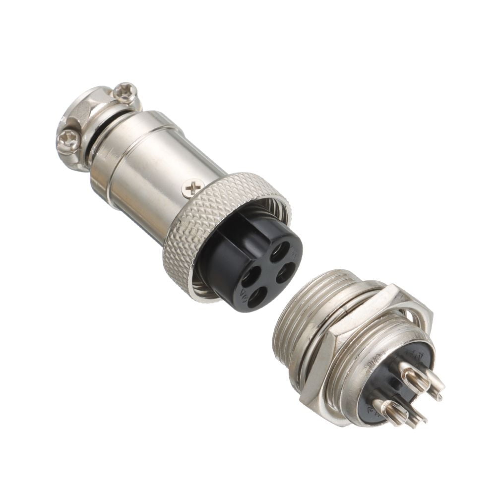 Accessories Mount Adapter Wiring Aviation Plug GX16 M16 Male / Female ...