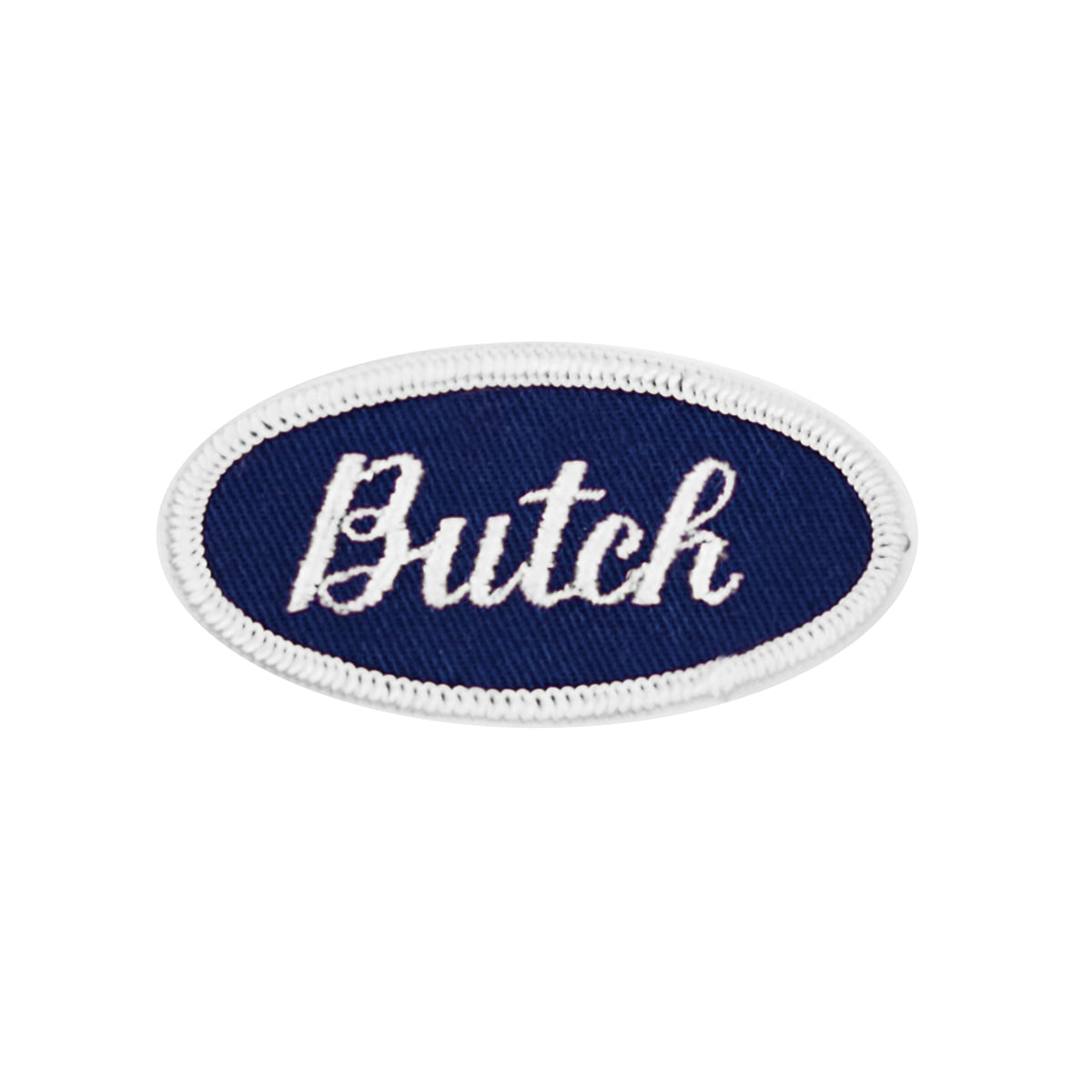 Butch Name Tag Iron Uniform Shirt Patch Shop Mechanic Embroidered ...