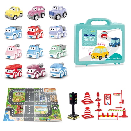 Race Car Mat,Car Rug Play Mat Road Carpet, Portable Anti-Slip ...