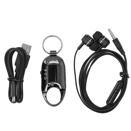 Pendant Voice Recorder, USB 2.0 15 Hours Continuous Recording 16 GB ...