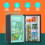 Tacool 3.2 Cu.ft Mini Fridge with Freezer, Single Door Small ...