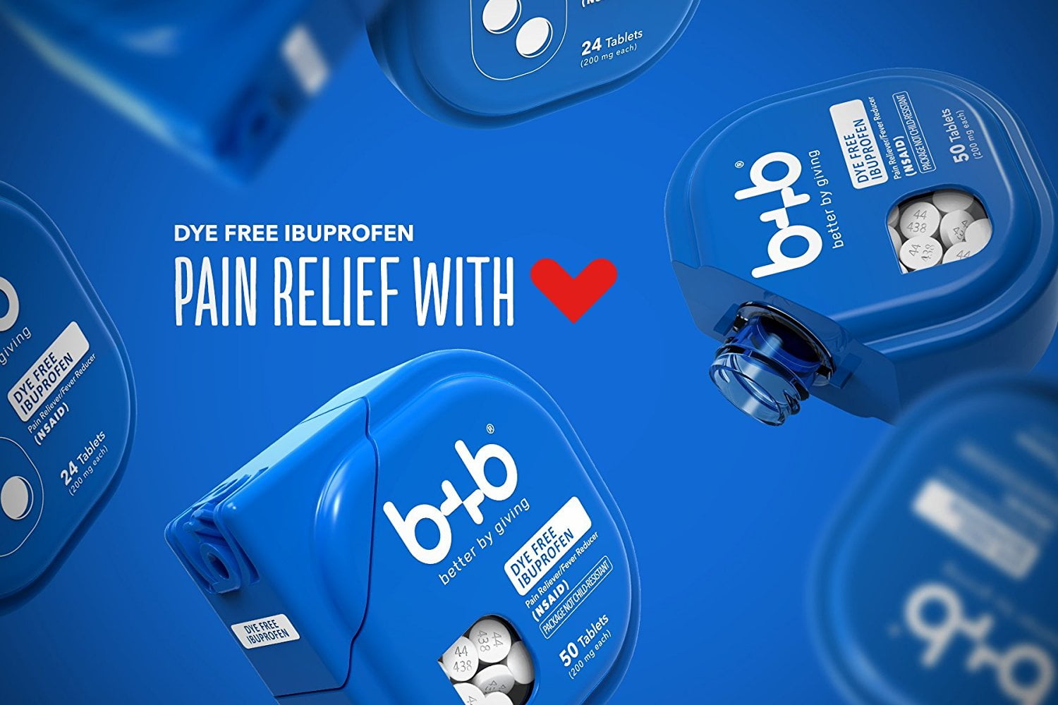 B B EXTRA STRENGTH Acetaminophen Caplets Pain Reliever, 45% OFF