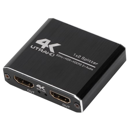 LYUMO HD Multimedia Interface 2.0 Splitter 1 In 2 Out 4K 60Hz Cable ...