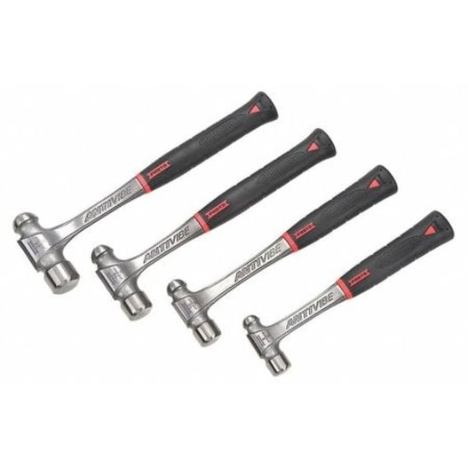 4-piece Ball Peen Hammer Set, 8-24 oz., Steel Handle - Walmart.com ...