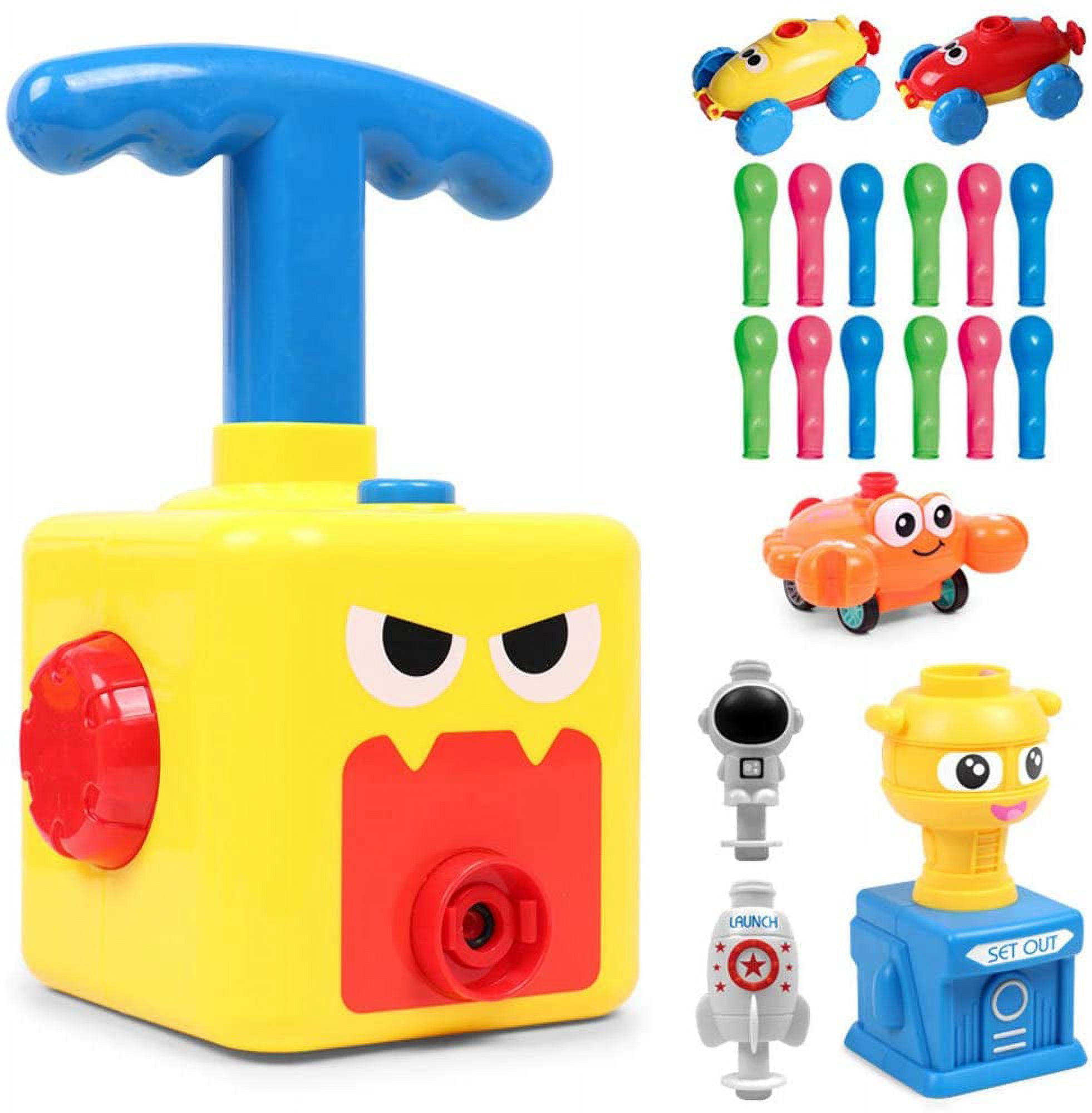 Air Powered Vehicle Balloon Powered Launch Car Balloon Race Car STEM ...