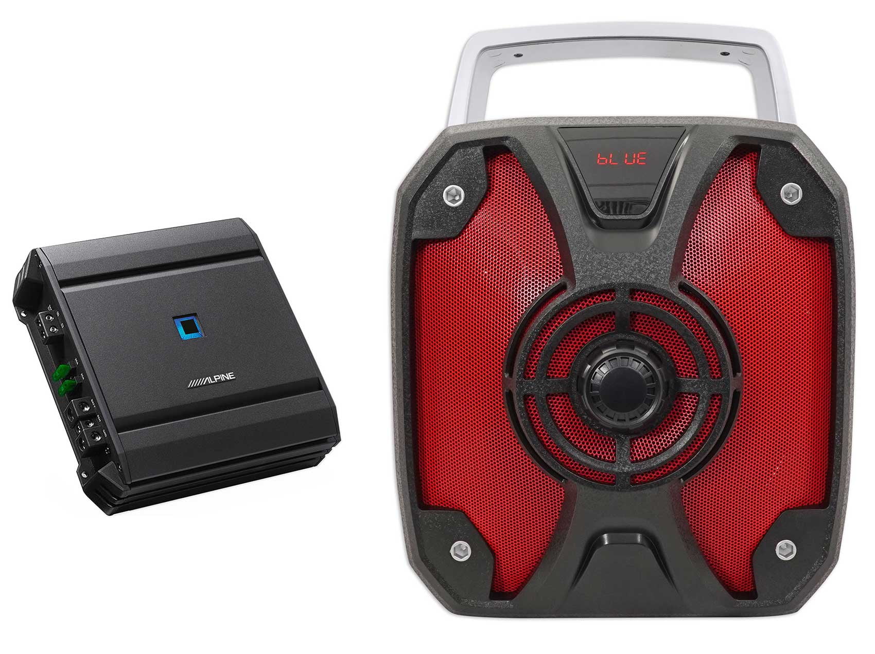 ALPINE S-A60M 600 Watt RMS Mono Car Audio Amplifier Subwoofer Amp ...