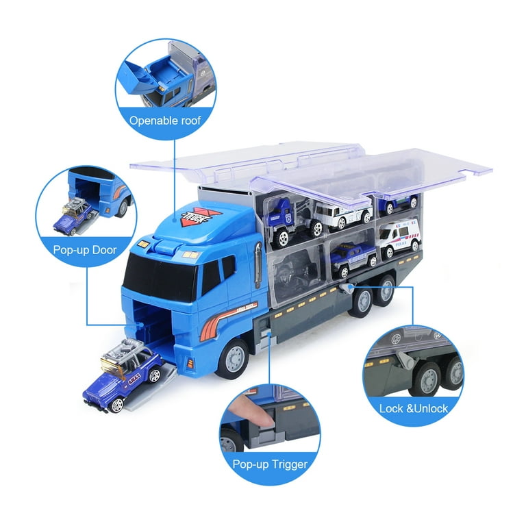 A Mini Big Rig Trucks Inside