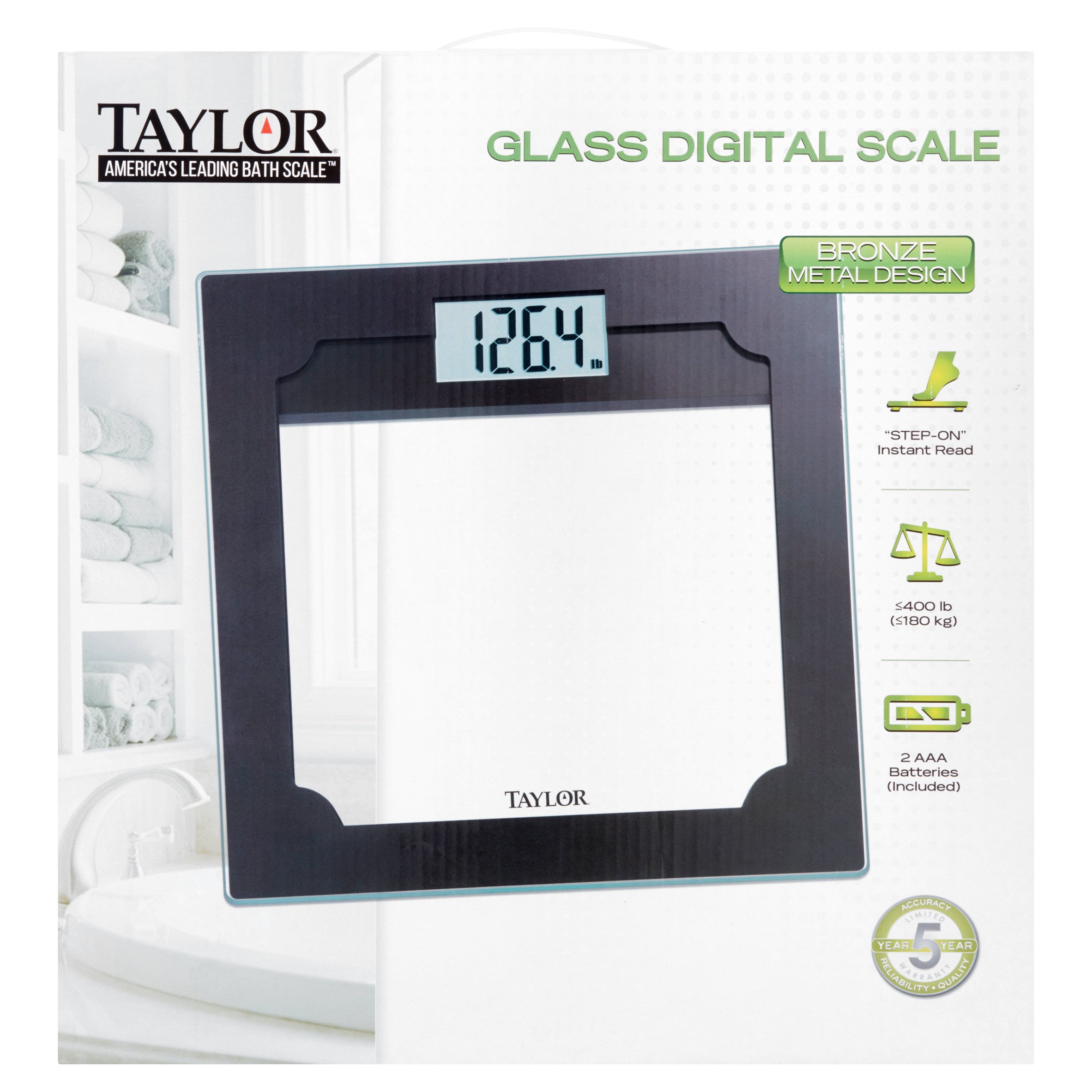 Taylor Glass Digital Scale - Walmart.com