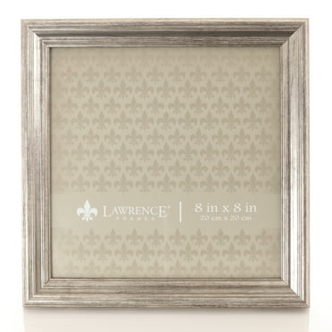Lawrence Frames Walnut Wood & Silver 11x14 Matted to 8.5x11 Document/Diploma/Certificate Picture ...