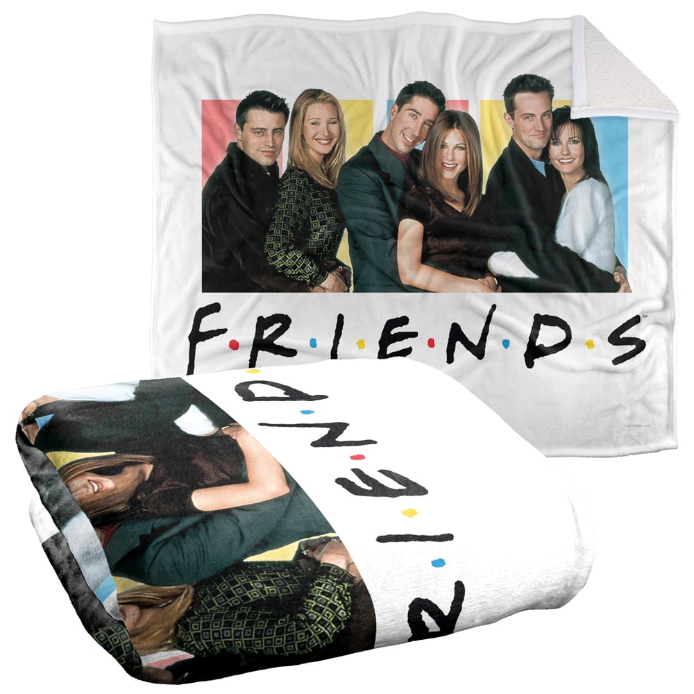 LOGOVISION Friends Blanket, 50 inx60 in, It's All About Friends Silky ...
