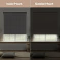 RoyalCraft Cordless Roller Blinds, 100% Blackout, Thermal Insulated ...