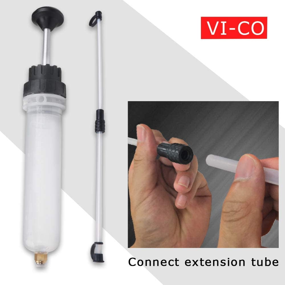 Hand Oil Change Syringe Brake Fluid Extractor Pump Automotive Oil ...