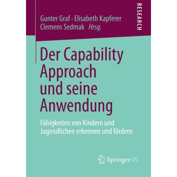 Der Capability Approach Und Seine Anwendung - Walmart.ca