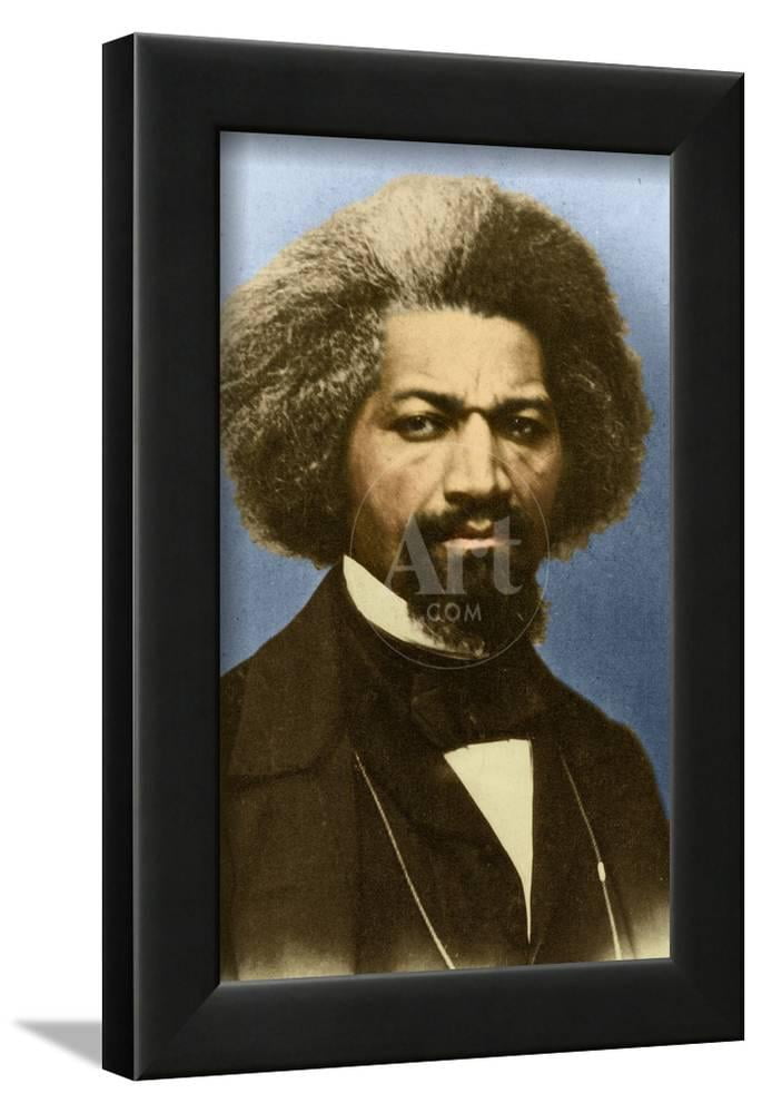 Frederick Douglass, American Abolitionist, Framed Art Print Wall Art by ...