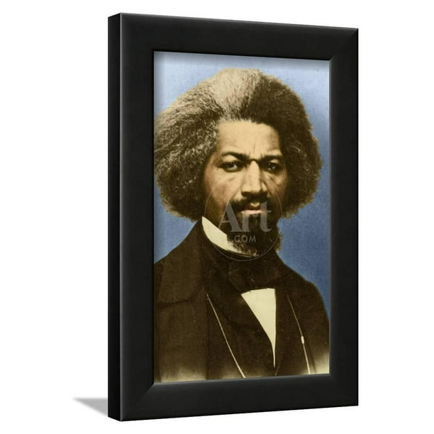 Frederick Douglass, American Abolitionist, Framed Art Print Wall Art by ...