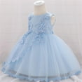BLTIBY Baby Girls Dress Party Gown for Photo Shoot Soft Comfortable ...