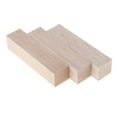 Balsa Wood Dowel Rods Blocks, Unfinished Hardwood Craft Sticks, Prop ...