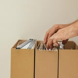 Letter Size Clear Hanging File Folders Hanging Document Folder Plastic ...