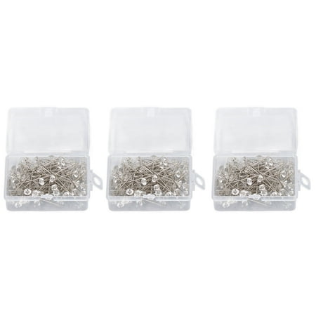 Clear Push Pins, Reusable Plastic Head Push Pins 300pcs For Bulletin ...