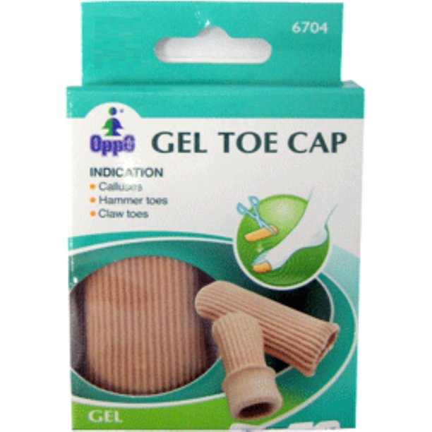 Gel Toe Cap, Medium [6704] 2 Pack - Walmart.com - Walmart.com