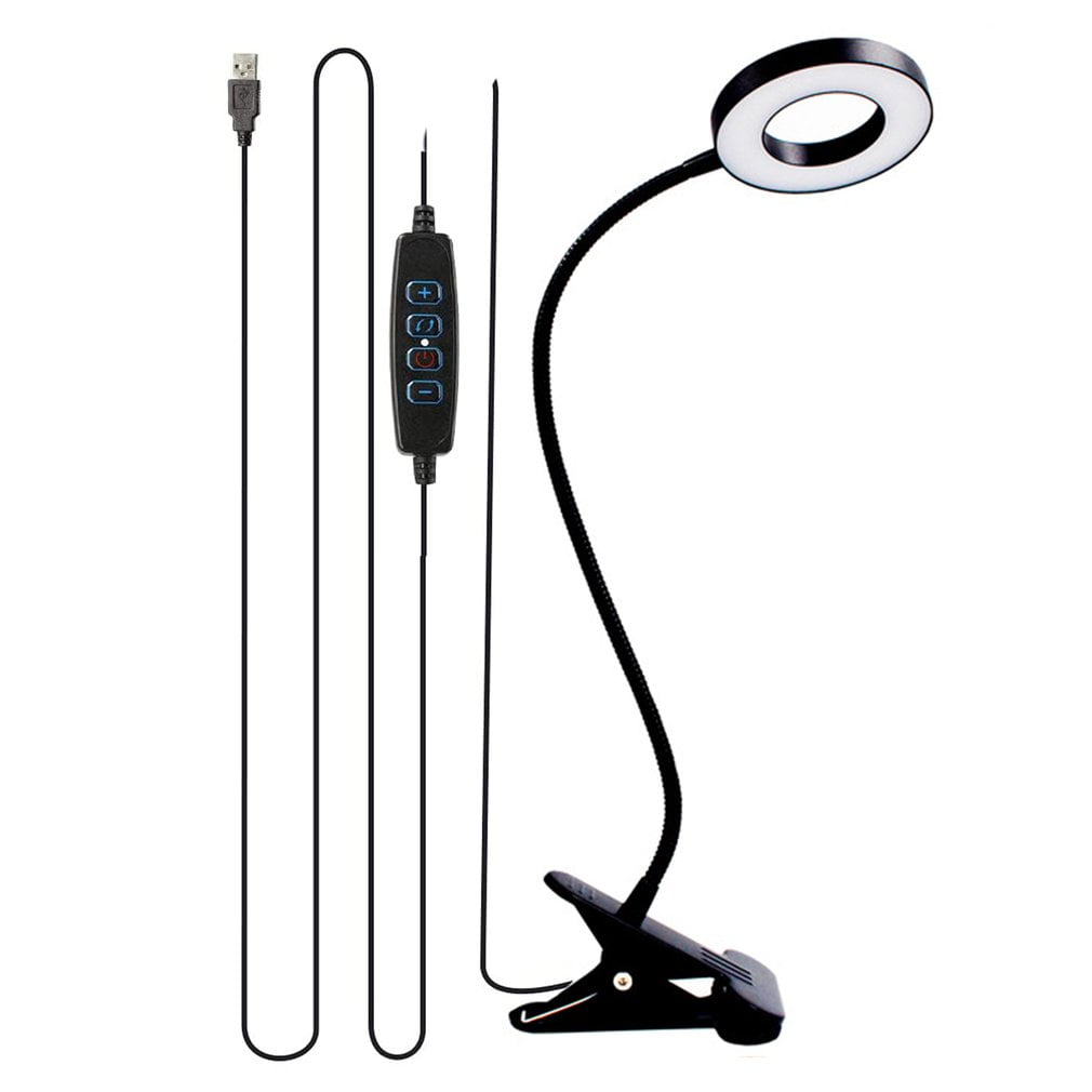 Usb Clip Light Reading Lamps 48 Led Usb Desk Light 7w Clip On Light ...
