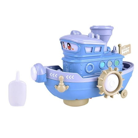 QualitChoice Electric Spray Ship Children Electric Sea Ship Sea Patrol ...