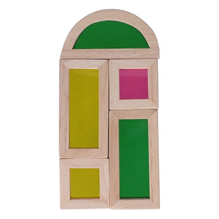 Stacking Blocks, Wood Building Blocks Edges For Sensory Learning For ...