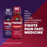 Vicks PainQuil Pain Relief Acetaminophen 1000mg Liquid for Headache ...